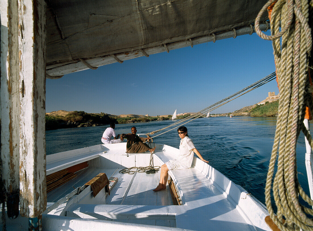 Felucca Ride on The Nile in Aswan